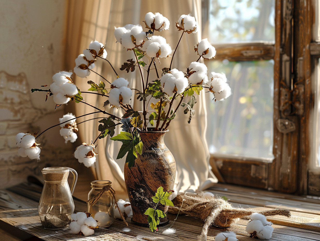 Les propriétés enchantées des fleurs de coton et leurs utilisations ...